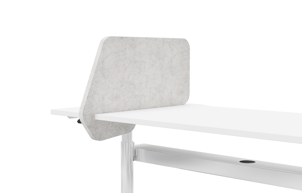 Blade Slip-On Divider | Office Privacy Screens | Burgtec